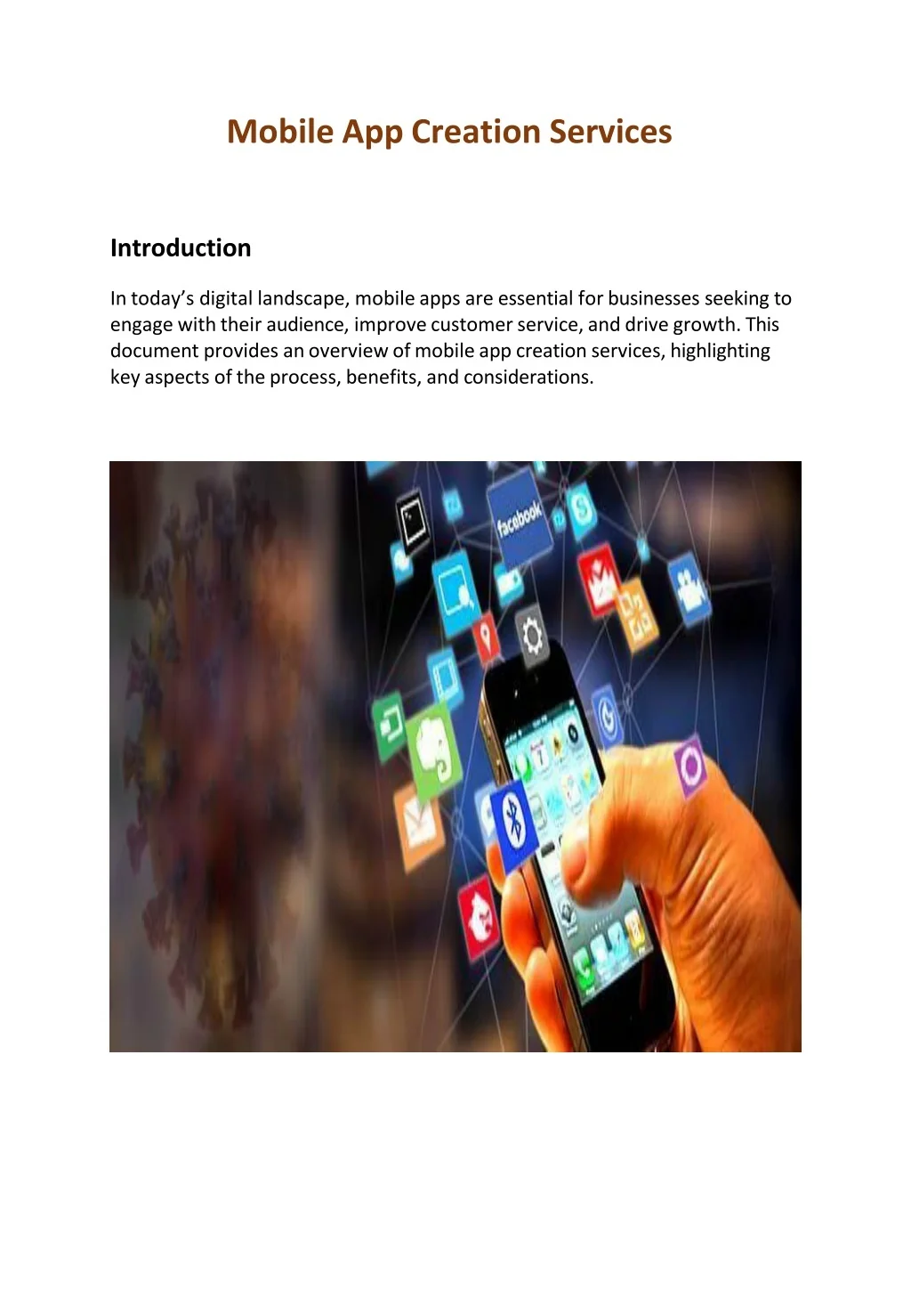 PPT - Mobile App Creation Services PowerPoint Presentation, free ...