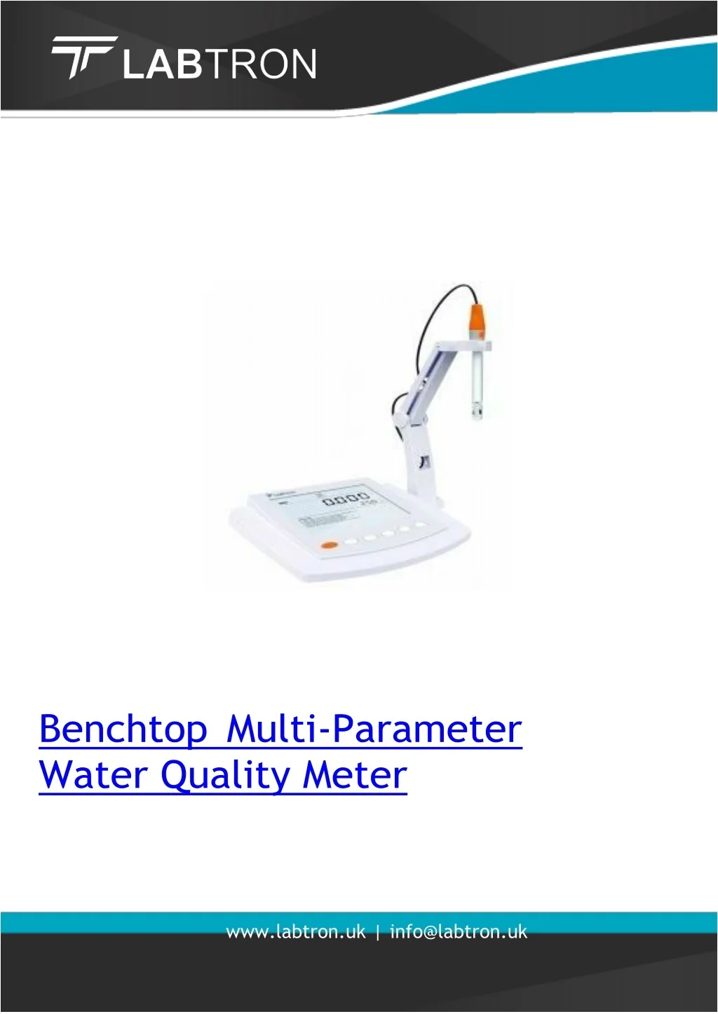 PPT - Benchtop-Multi-parameter-Water-Quality-Meter PowerPoint Presentation - ID:13468370