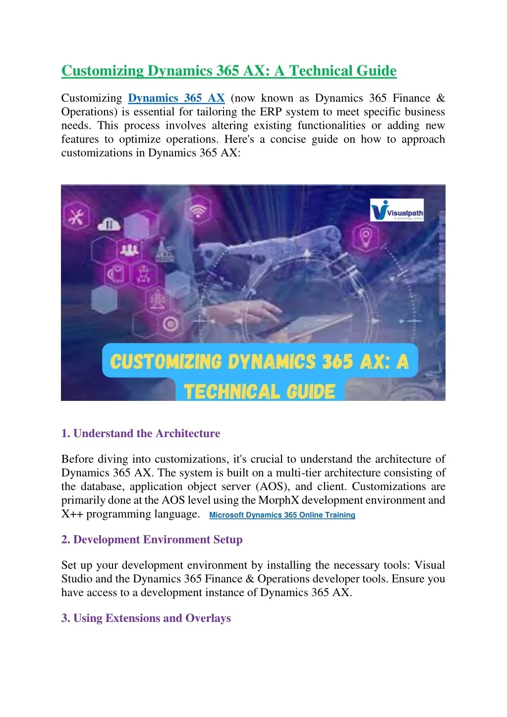 PPT - Microsoft Dynamics AX Technical Training | Dynamics 365 ...