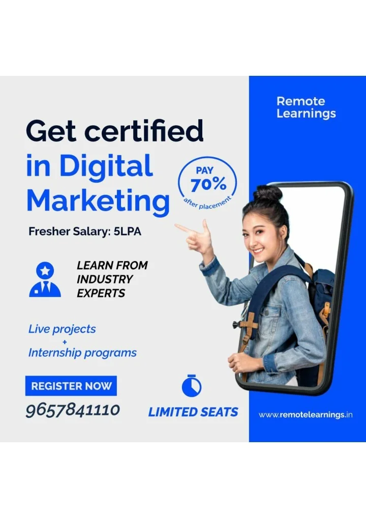 PPT - Best online Digital Marketing Courses | Remote Learnings ...