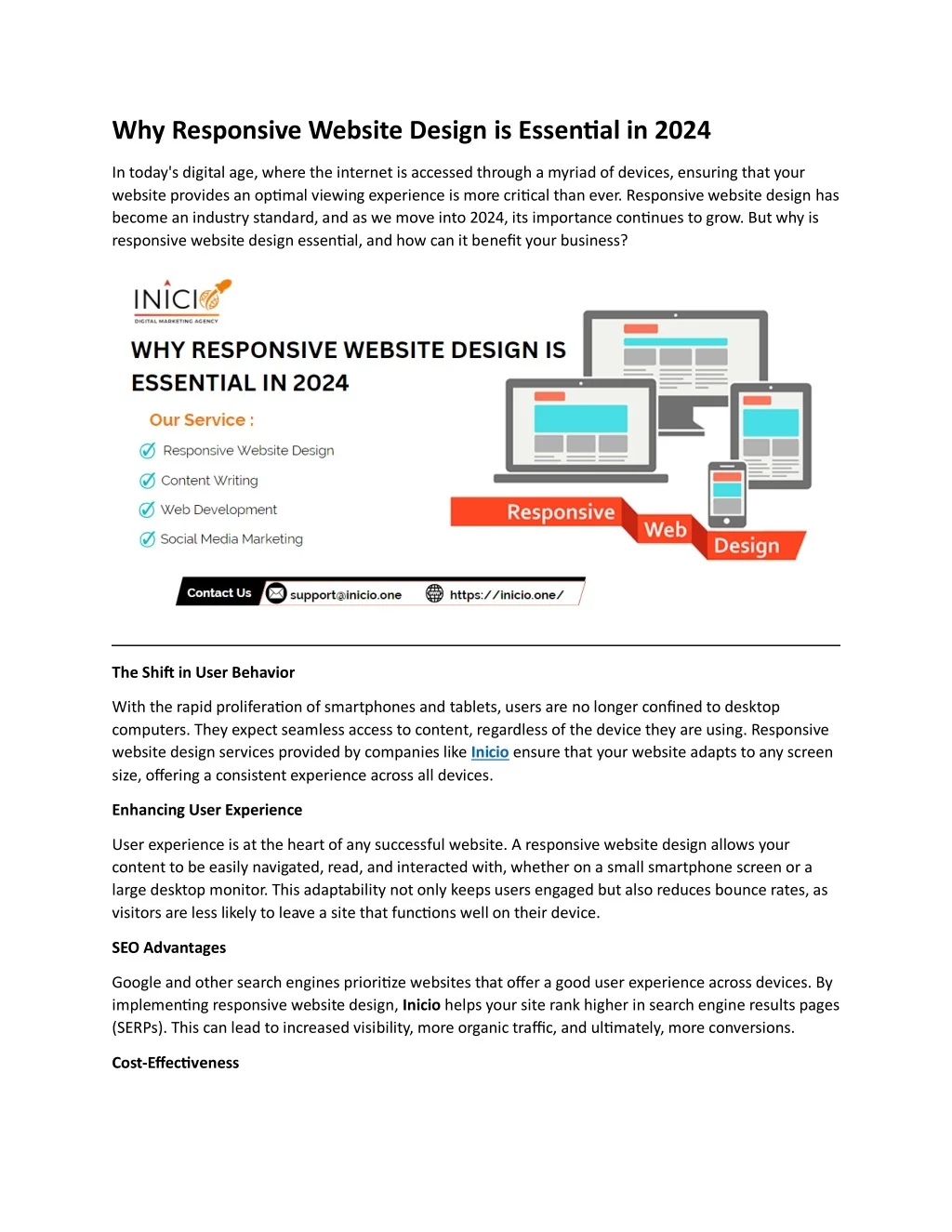 PPT - Why Responsive Website Design is Essential in 2024 PowerPoint Presentation - ID:13474938