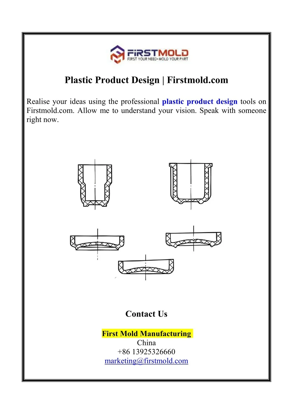 PPT - Plastic Product Design | Firstmold.com PowerPoint Presentation ...