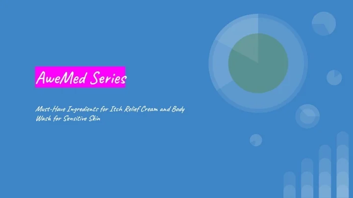 PPT - AweMed Series - Must-Have Ingredients for Itch Relief Cream and ...