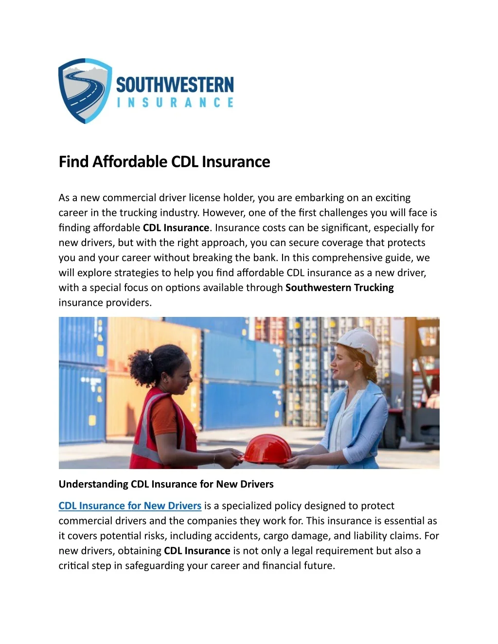 PPT - Find Affordable CDL Insurance PowerPoint Presentation, free ...