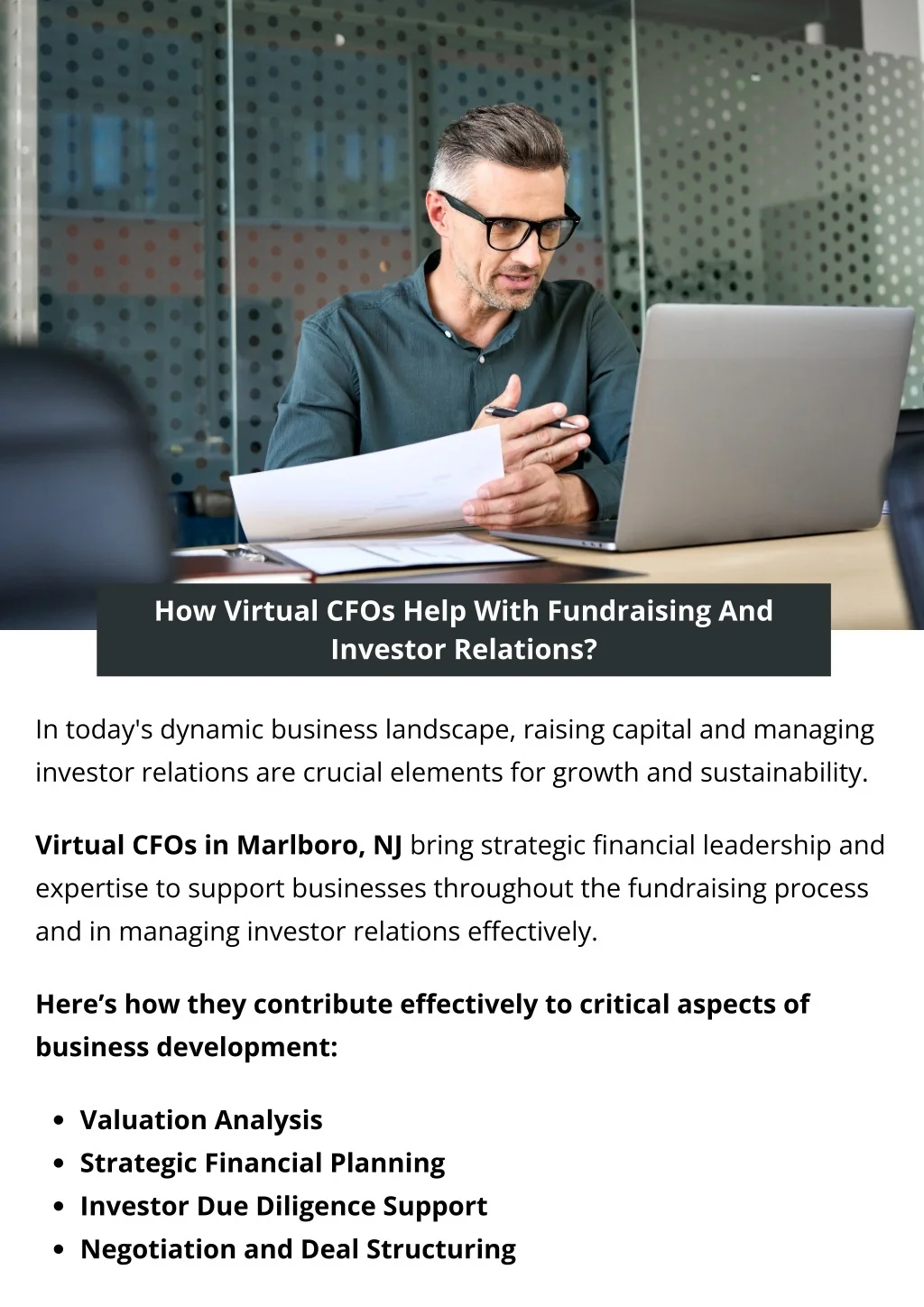 PPT - How Virtual CFOs Help With Fundraising And Investor Relations ...