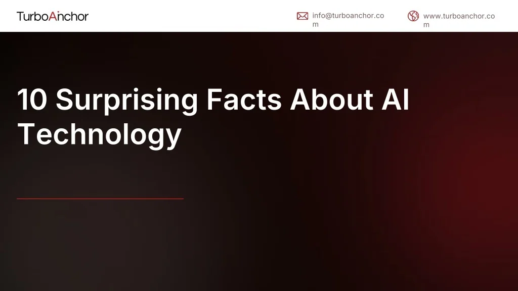 PPT - 10 Surprising Facts About AI Technology PowerPoint Presentation ...