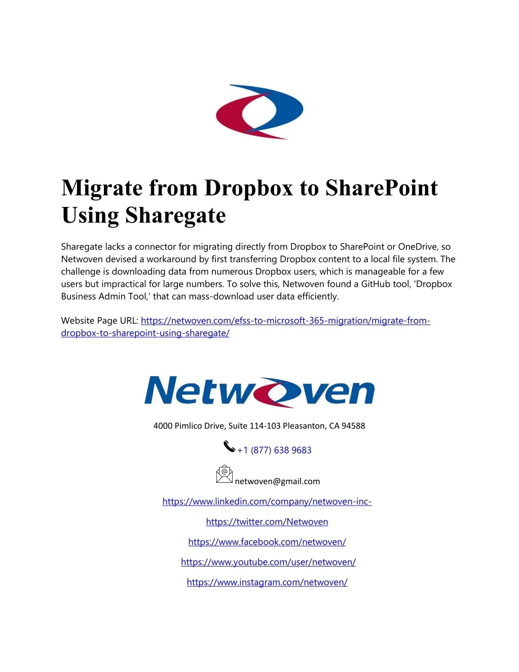 PPT - Migrate from Dropbox to SharePoint Using Sharegate PowerPoint Presentation - ID:13483953