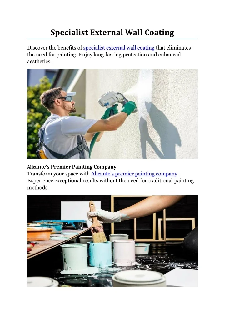 PPT - Ultimate Guide to Exterior Wall Coating PowerPoint Presentation ...
