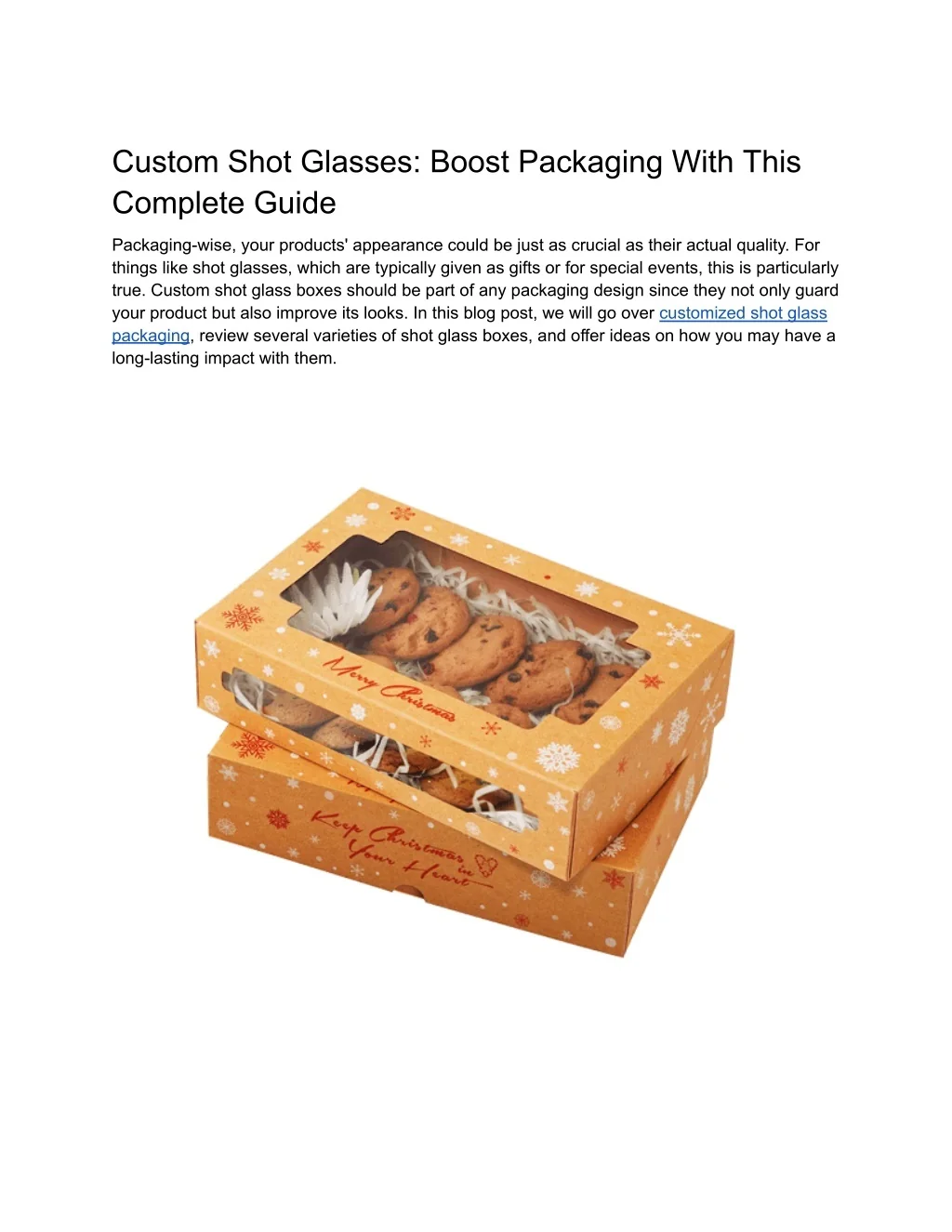 PPT - Custom Shot Glasses Boost Packaging PowerPoint Presentation, free ...