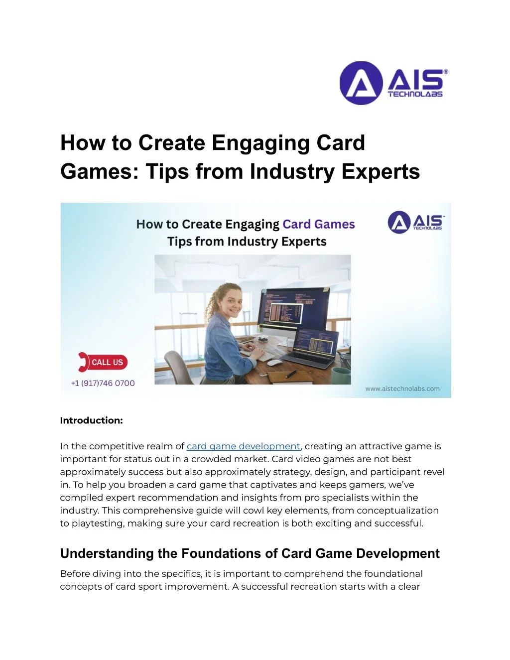PPT - How to Create Engaging Card Games: Tips from Industry Experts ...