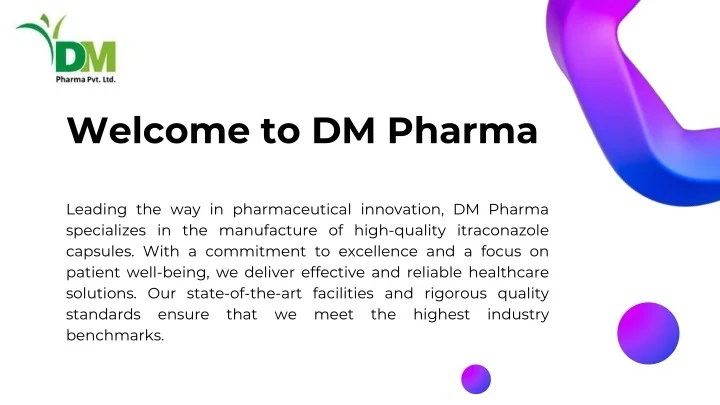 PPT - Itraconazole Capsules Manufacturer in India PowerPoint ...