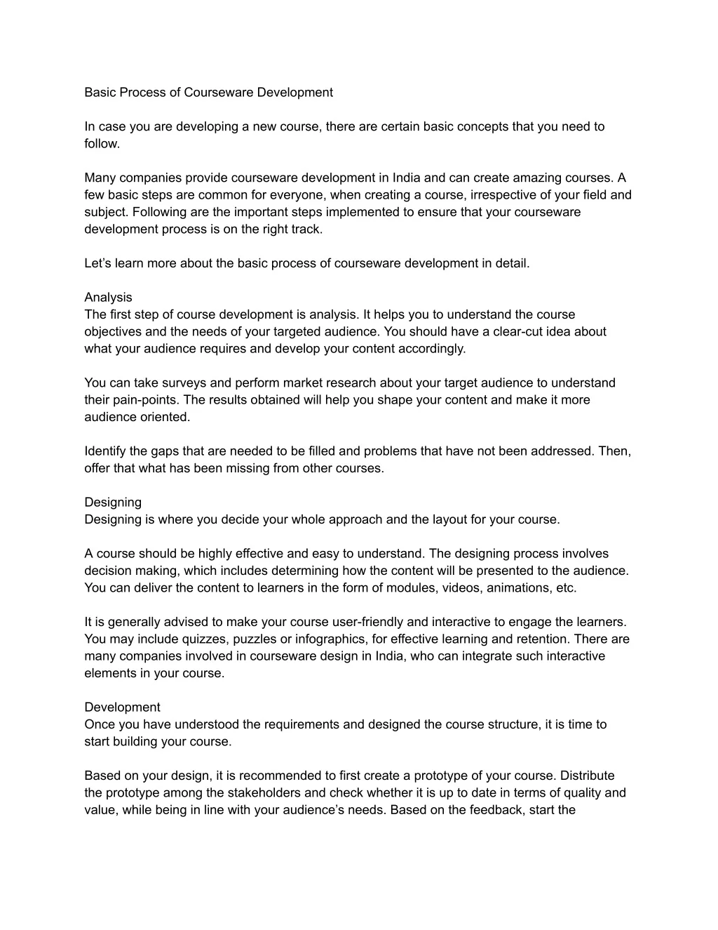 PPT - Basic Process of Courseware Development PowerPoint Presentation, free download - ID:13492565