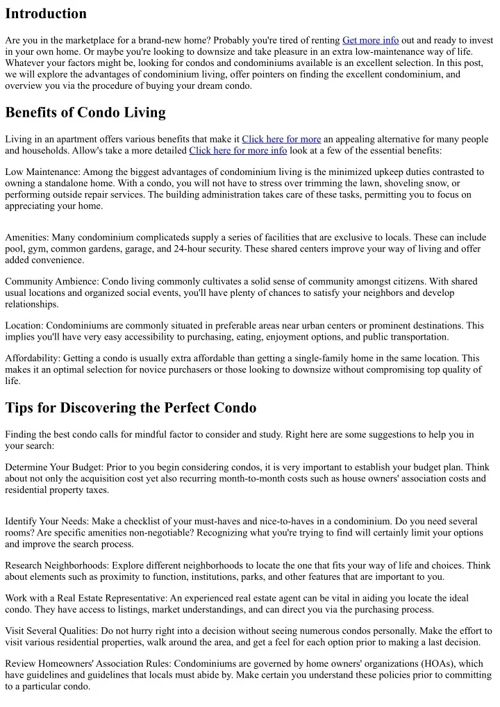 PPT - Discover Your Dream Condo: Look Apartments and Condominiums for ...