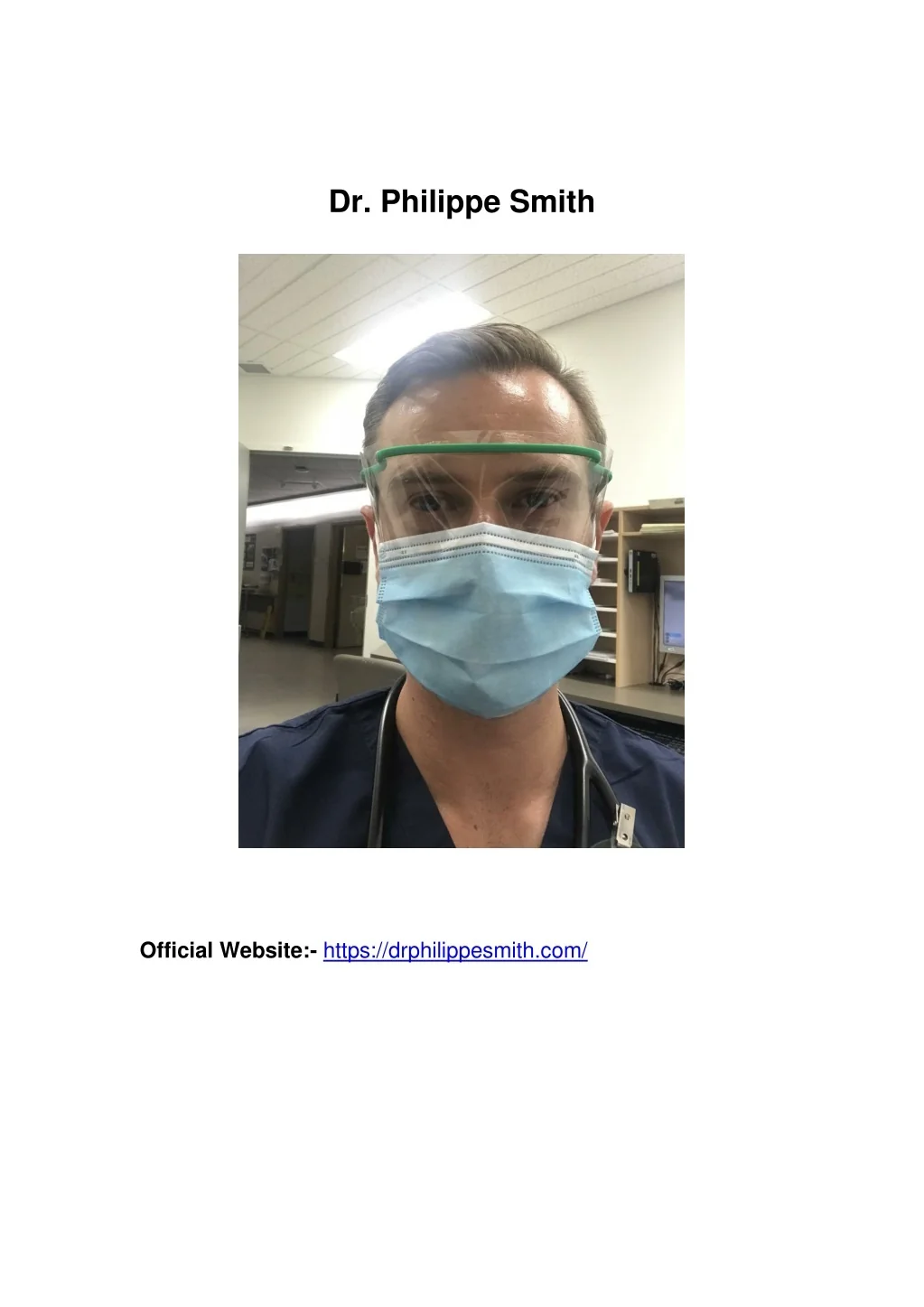 PPT - Introduction About Dr. Philippe Smith PowerPoint Presentation ...