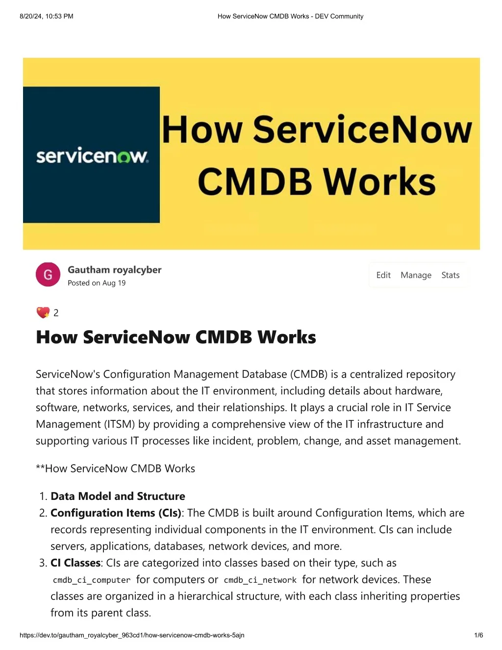PPT - How Servicenow cmdb works PowerPoint Presentation, free download ...