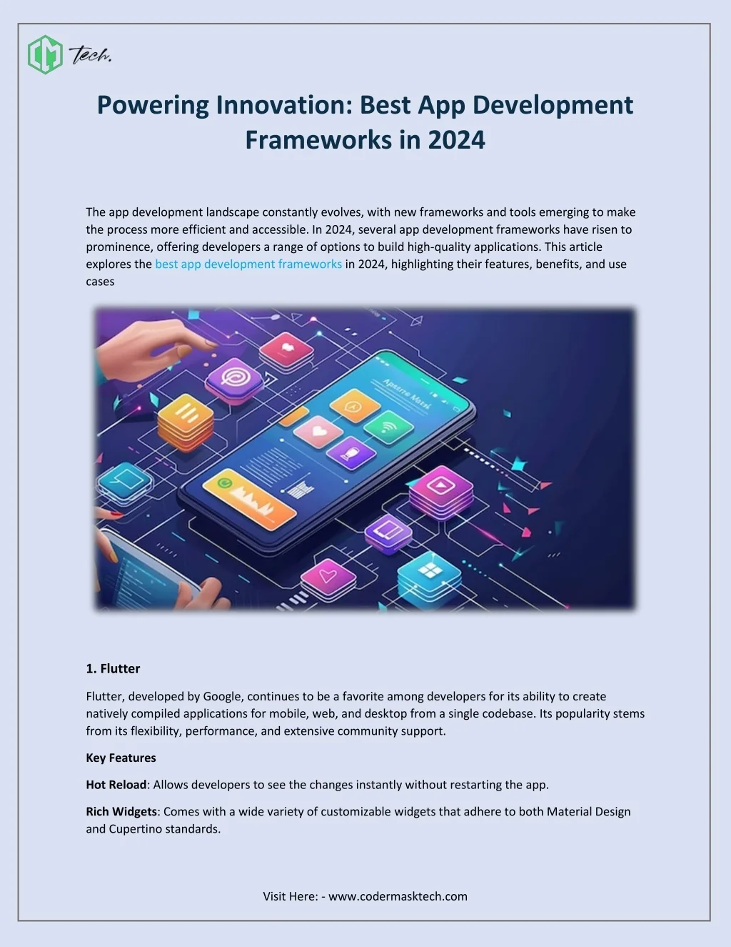 PPT - Powering Innovation Best App Development Frameworks in 2024 PowerPoint Presentation - ID ...