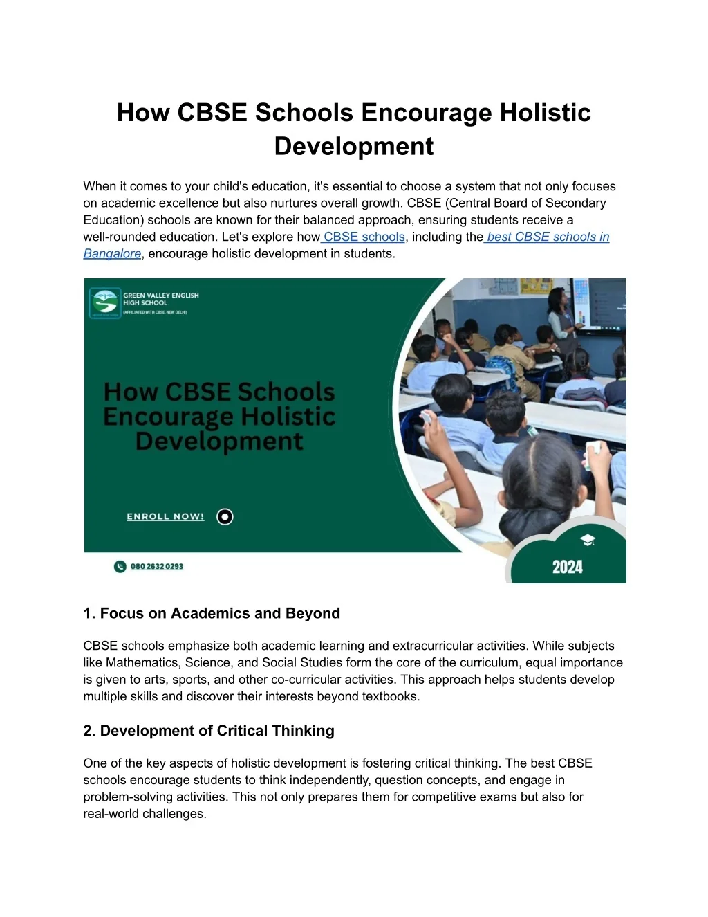 PPT - How CBSE Schools Encourage Holistic Development PowerPoint ...