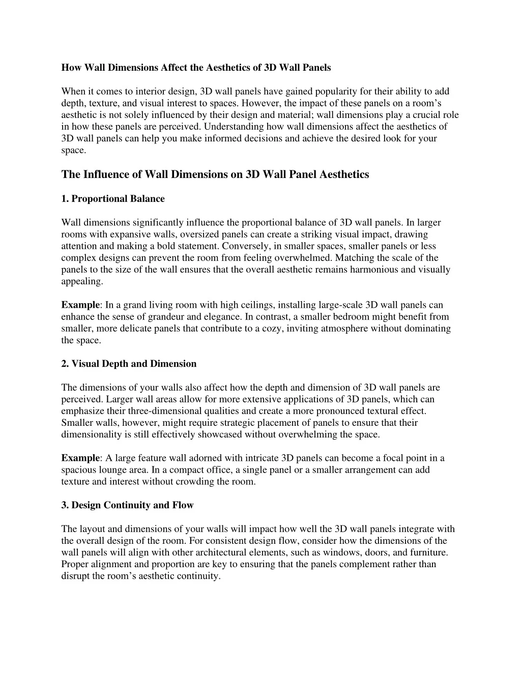 PPT - wall dimension 3d wall panel PowerPoint Presentation, free ...
