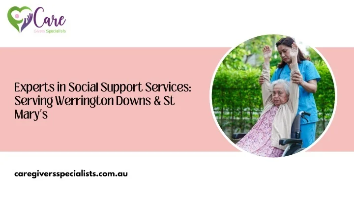 PPT - Experts in Social Support Services: Serving Werrington Downs & St ...