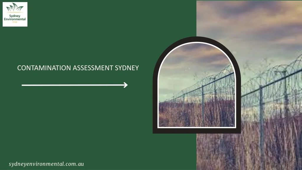 PPT - Contamination Assessment Sydney PowerPoint Presentation, free ...