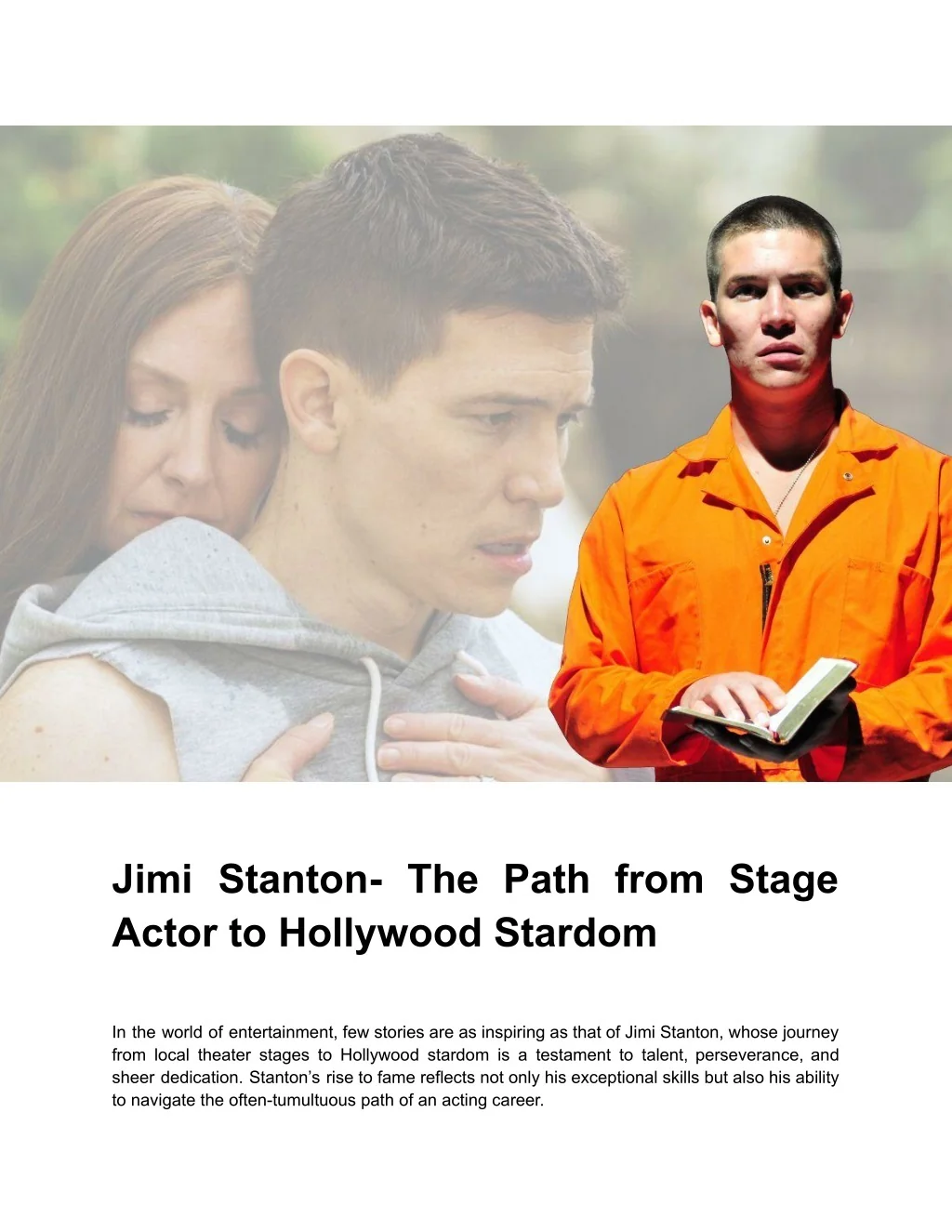 PPT - Jimi Stanton- The Path from Stage Actor to Hollywood Stardom ...