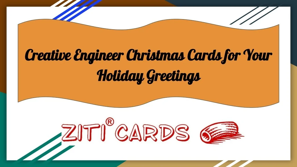 PPT - Creative Engineer Christmas Cards for Your Holiday Greetings ...