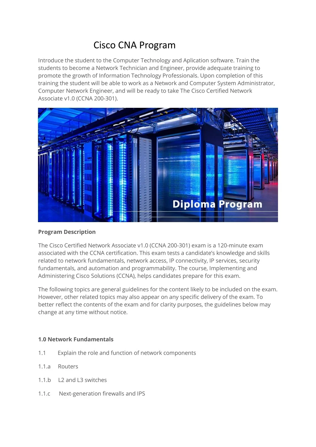 PPT - Cisco CNA Program PowerPoint Presentation, free download - ID ...