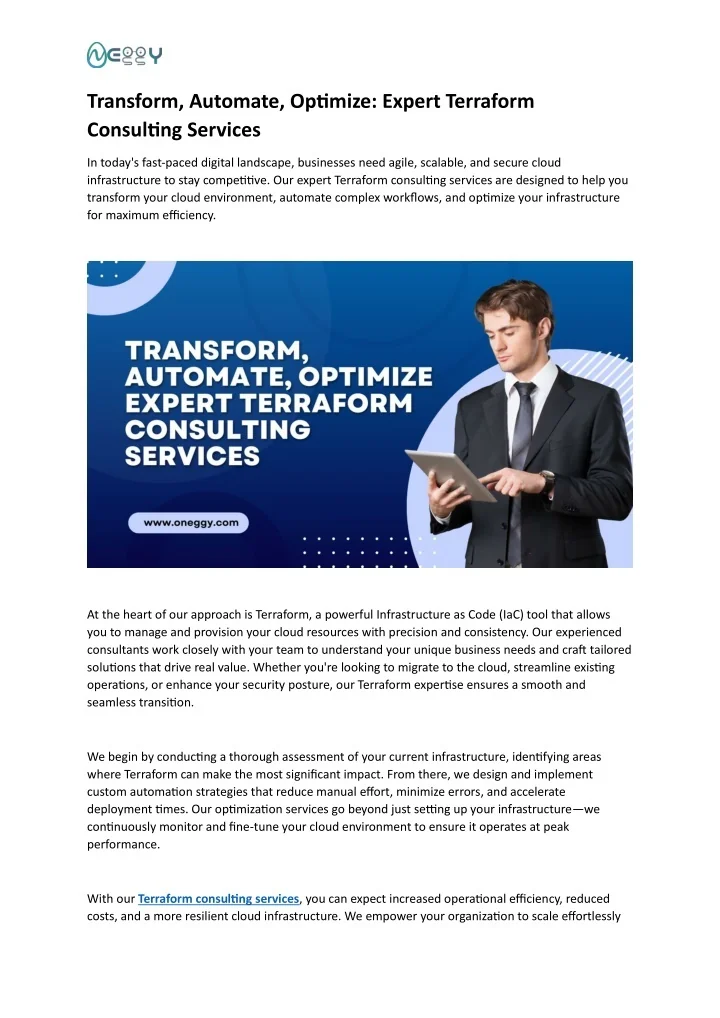PPT - Transform Automate Optimize Expert Terraform Consulting Services ...