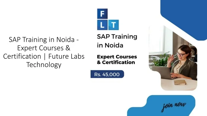 PPT - SAP Training in Noida - Expert Courses & Certification PowerPoint ...