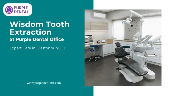 PPT - Expert Wisdom Tooth Extraction | Purple Dental PowerPoint ...