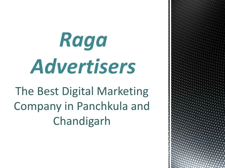 PPT - The Best Digital Marketing Company in Panchkula and Chandigarh ...