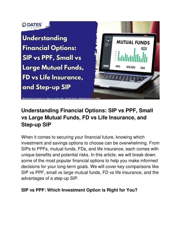PPT - The Smart Investor’s Guide_ Step-up SIP, SIP vs. PPF, Small-Cap ...