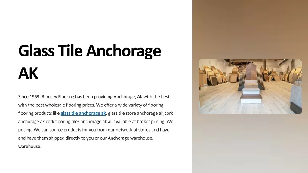 PPT - Glass Tile Anchorage AK PowerPoint Presentation, free download - ID:13529997