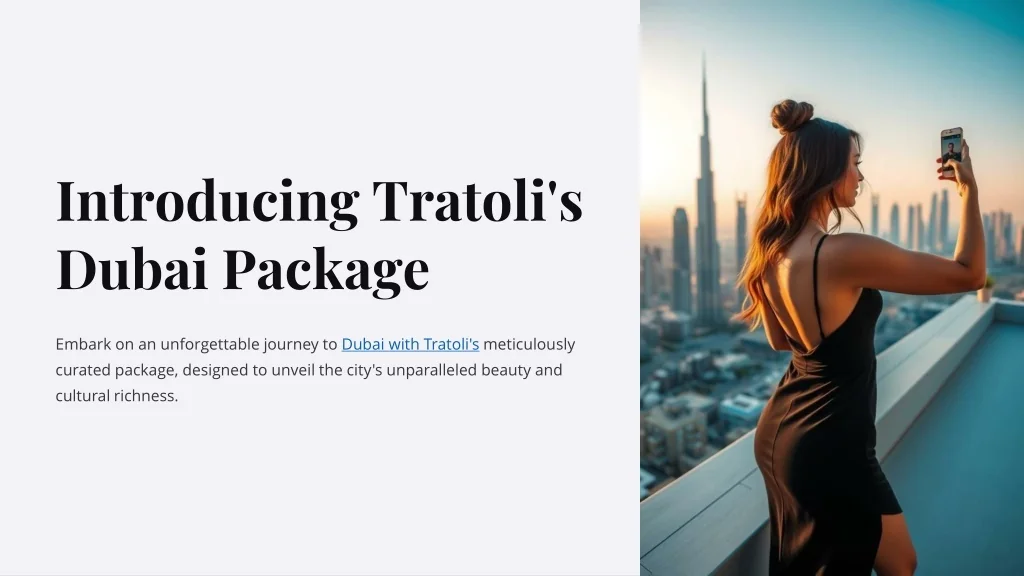 PPT - Introducing Tratoli's Dubai Package PowerPoint Presentation, free download - ID:13537857