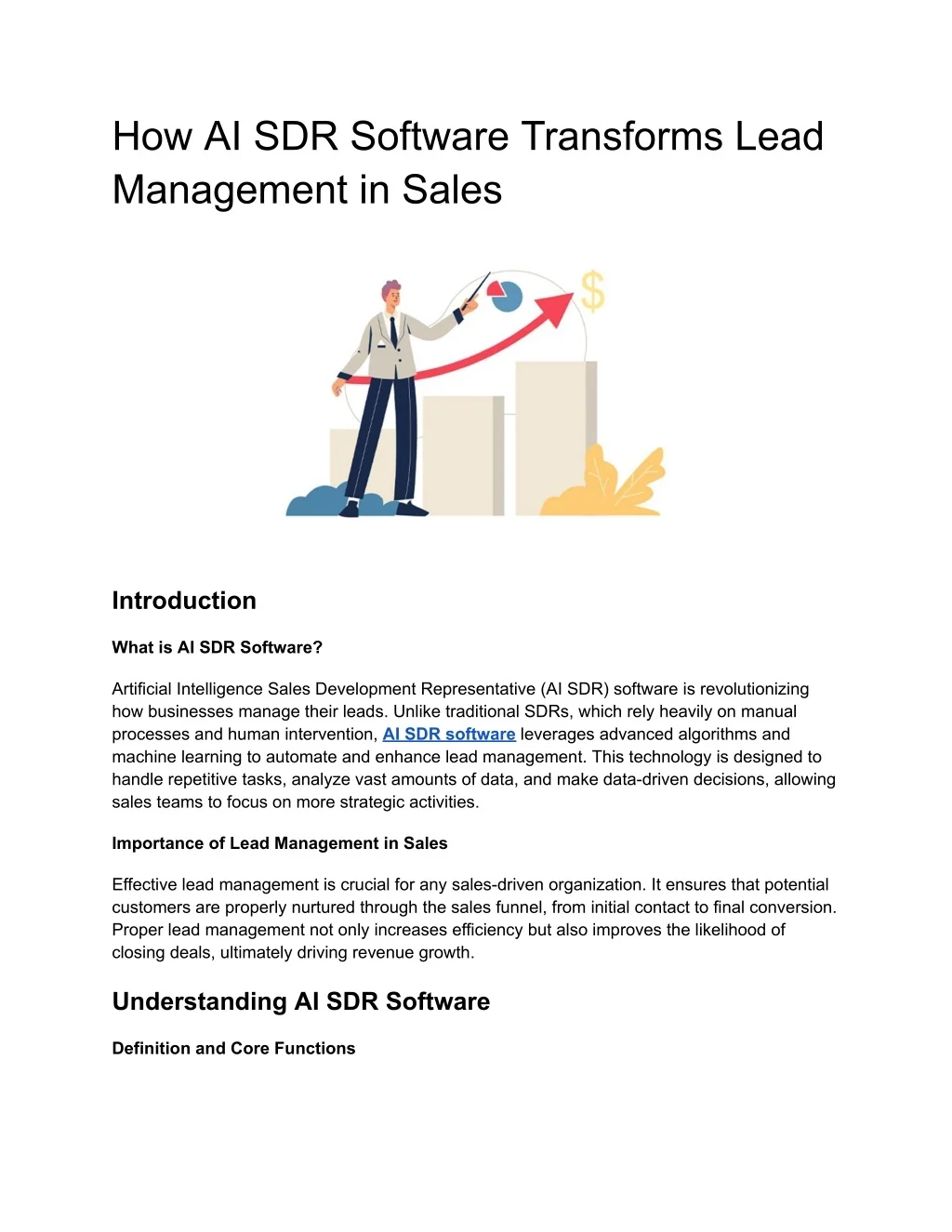 PPT - How AI SDR Software Transforms Lead Management in Sales ...
