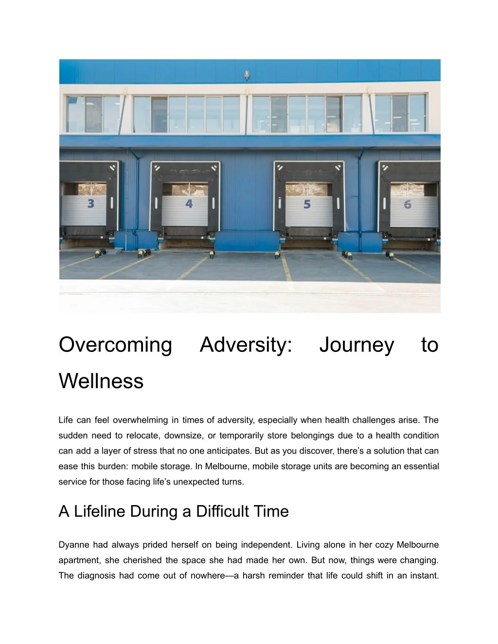 PPT - Overcoming Adversity: Journey to Wellness PowerPoint Presentation ...