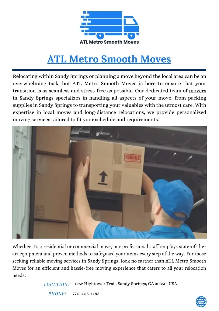 PPT - ATL Metro Smooth Moves PowerPoint Presentation, free download - ID:13547383