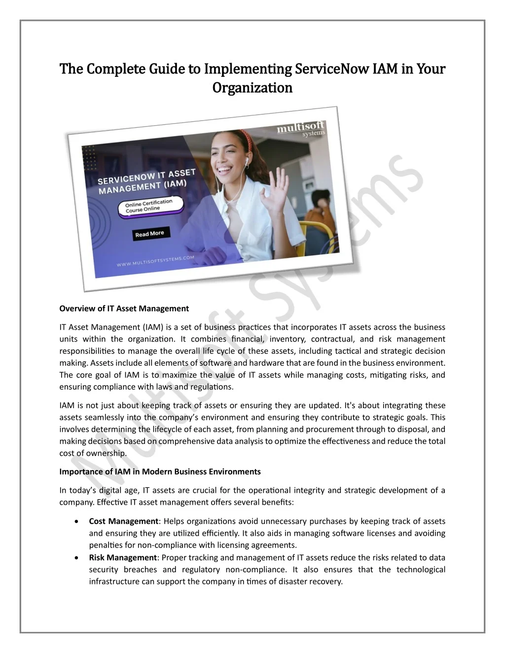 PPT - The Complete Guide to Implementing ServiceNow IAM in Your Organization PowerPoint ...