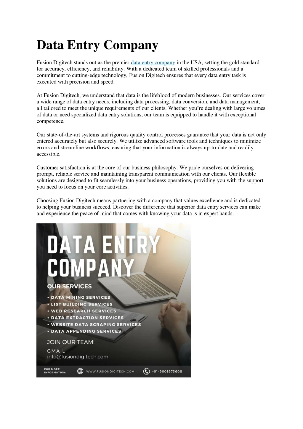 PPT - Data Entry Company PowerPoint Presentation, free download - ID ...