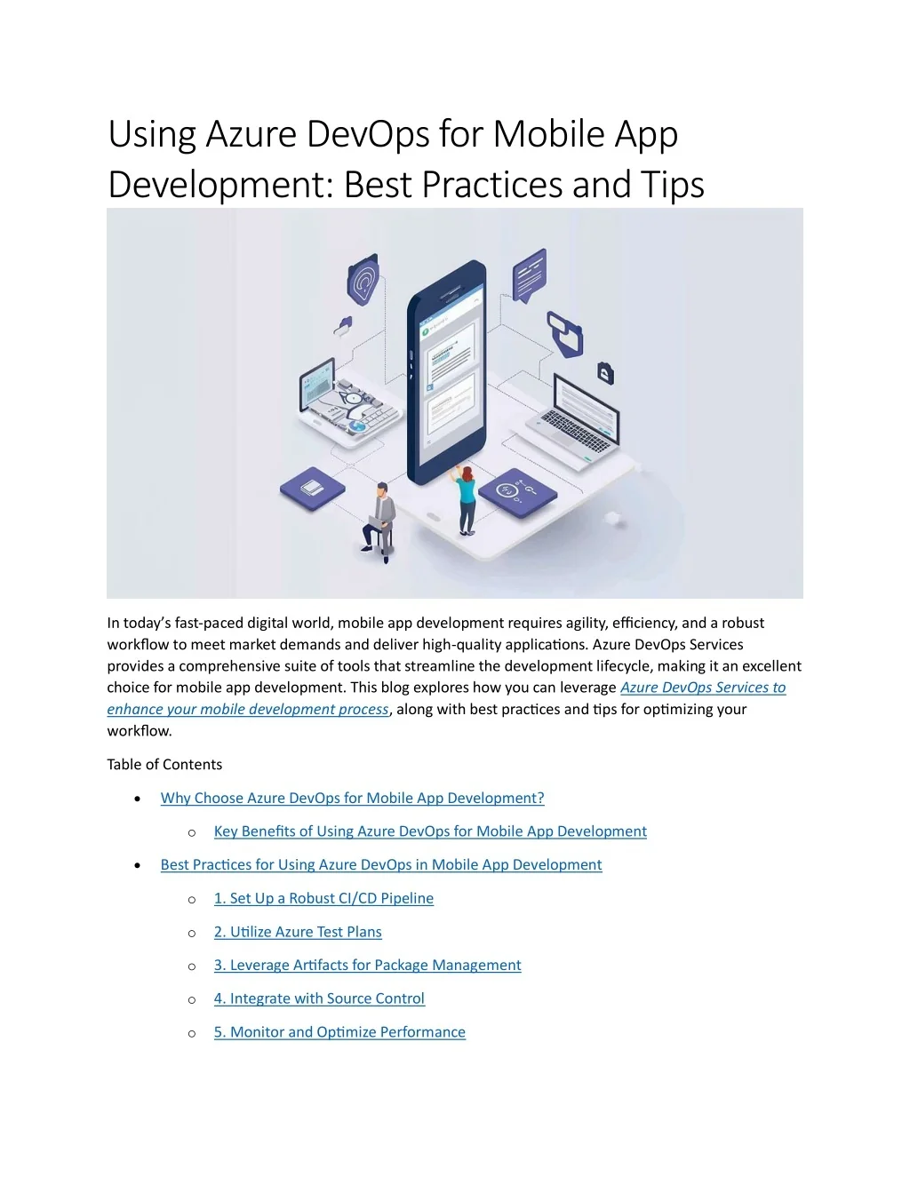 PPT - Using Azure DevOps for Mobile App Development - Best Practices and Tips PowerPoint ...