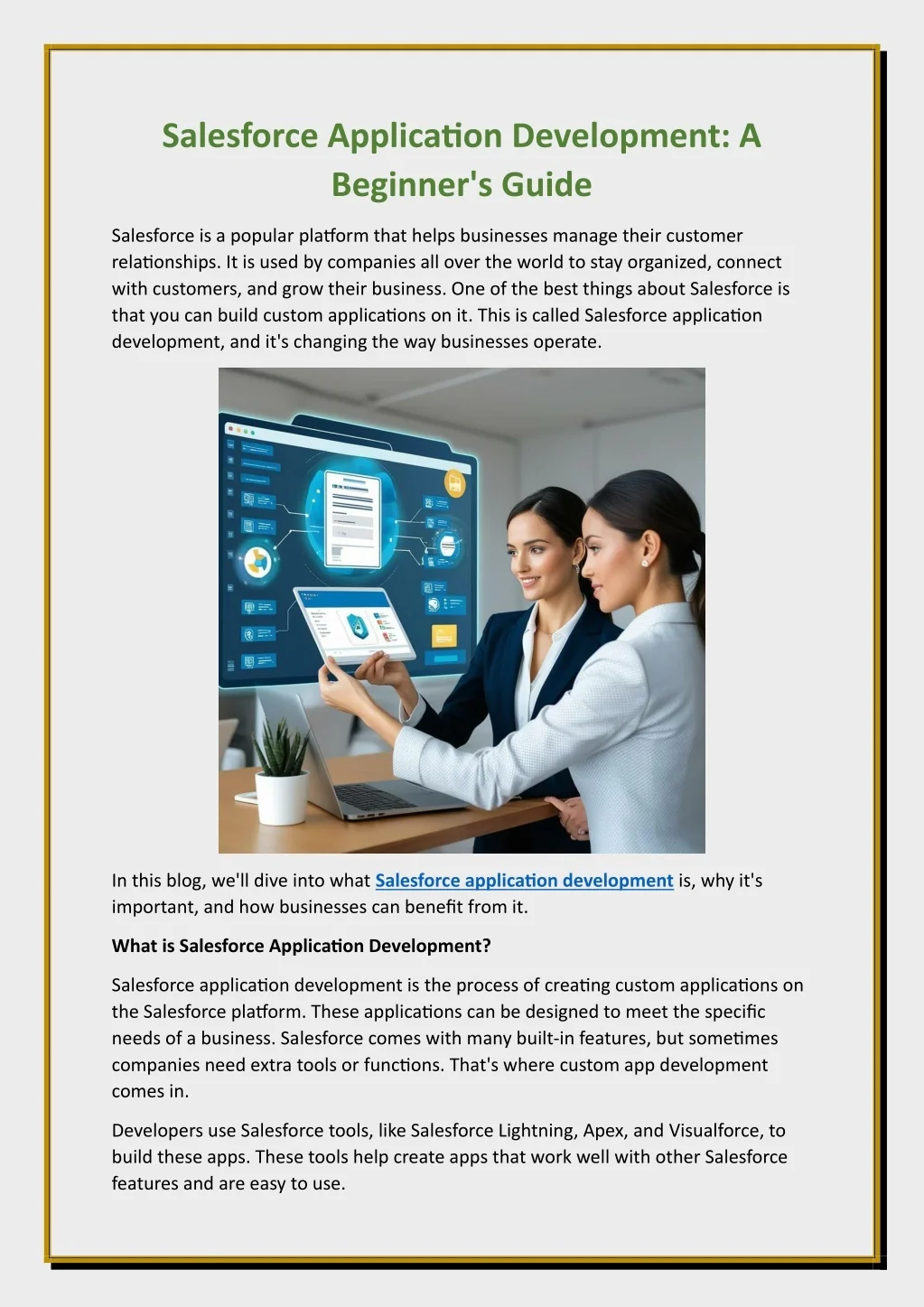 PPT - Salesforce Application Development: A Beginner's Guide PowerPoint ...
