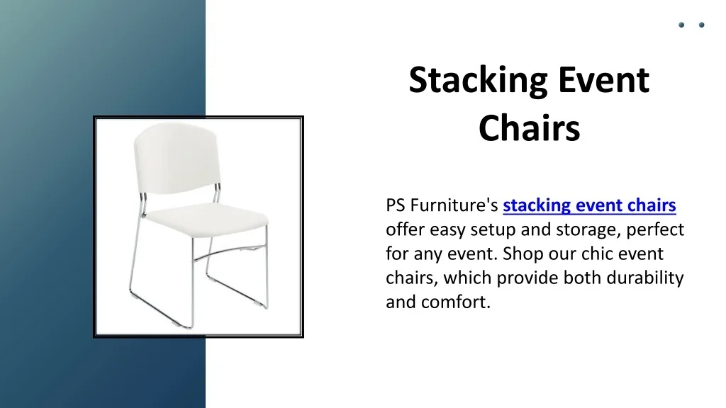 PPT - Stacking Event Chairs PowerPoint Presentation, free download - ID ...