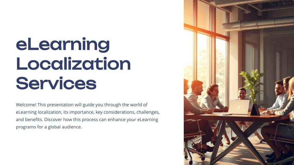 PPT - eLearning-Localization-Services PowerPoint Presentation, free ...