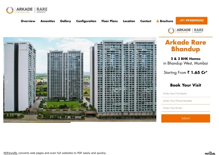 PPT - Arkade Rare Bhandup West - 2 BHK and 3 BHK Flats Mumbai ...