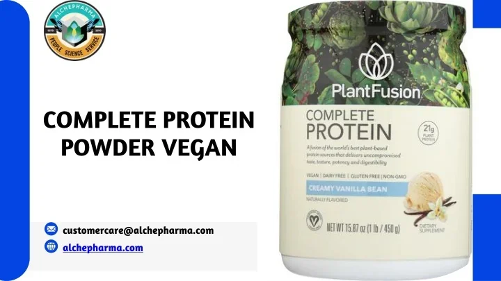 PPT - Vegan Protein Powders Guide to the Best Plant-Based Powerhouse ...