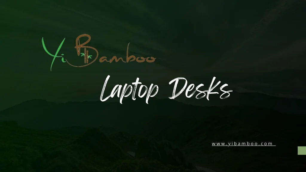 PPT - Bamboo Laptop Desks PowerPoint Presentation, free download - ID ...