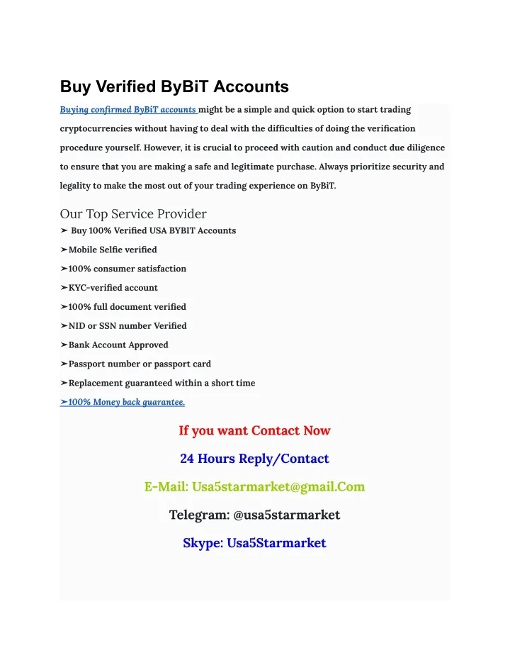 PPT - Buy Verified ByBit Account PowerPoint Presentation, free download ...