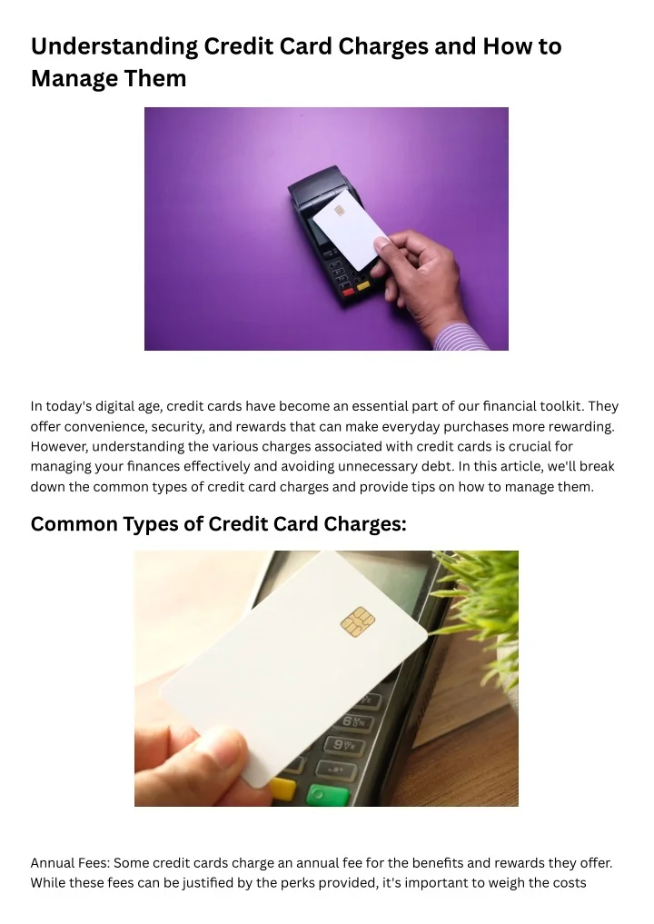 PPT - _Credit Card Charges PowerPoint Presentation, free download - ID ...