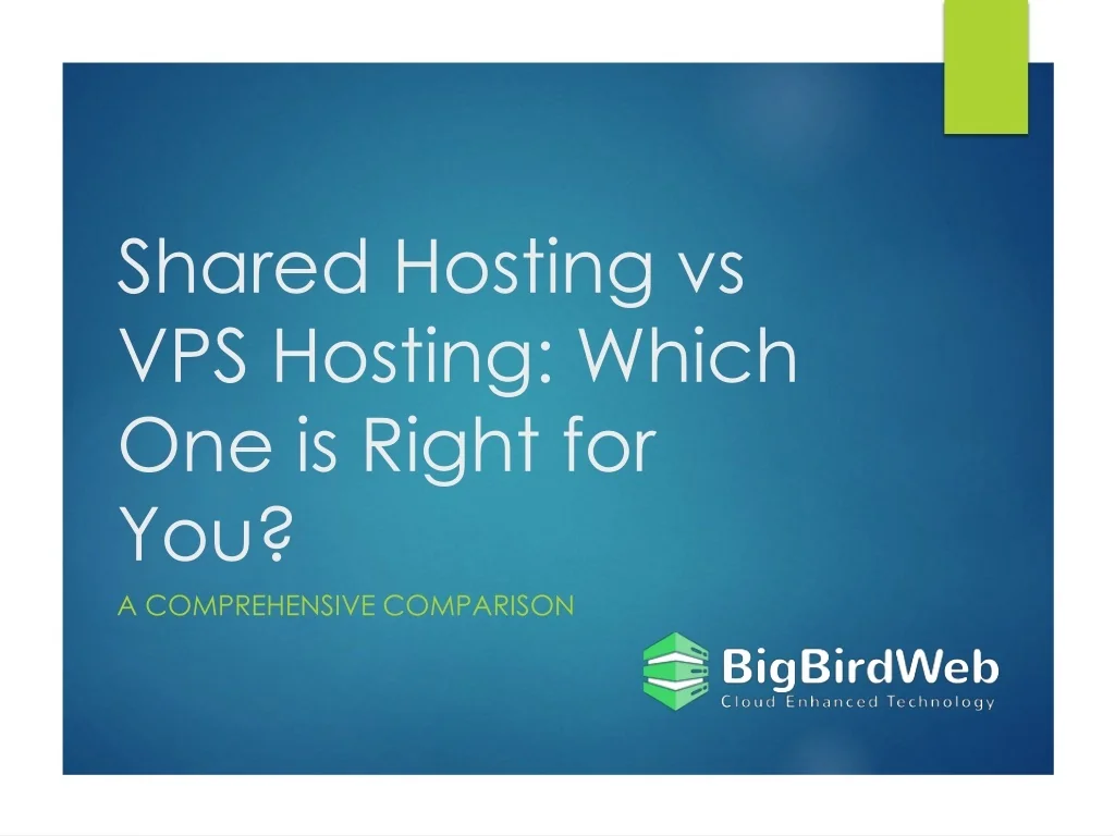 PPT - Shared Hosting vs VPS Hosting Which One is Right for You PowerPoint Presentation - ID:13575754