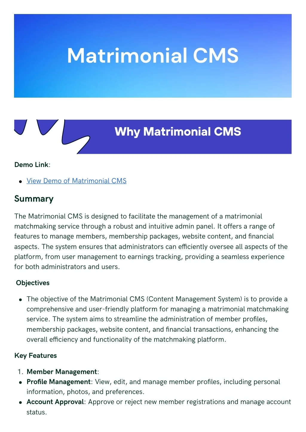 PPT - Why Matrimonial CMS PowerPoint Presentation, free download - ID ...